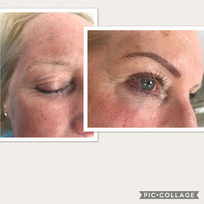Microblading eyebrows in Milton Keynes